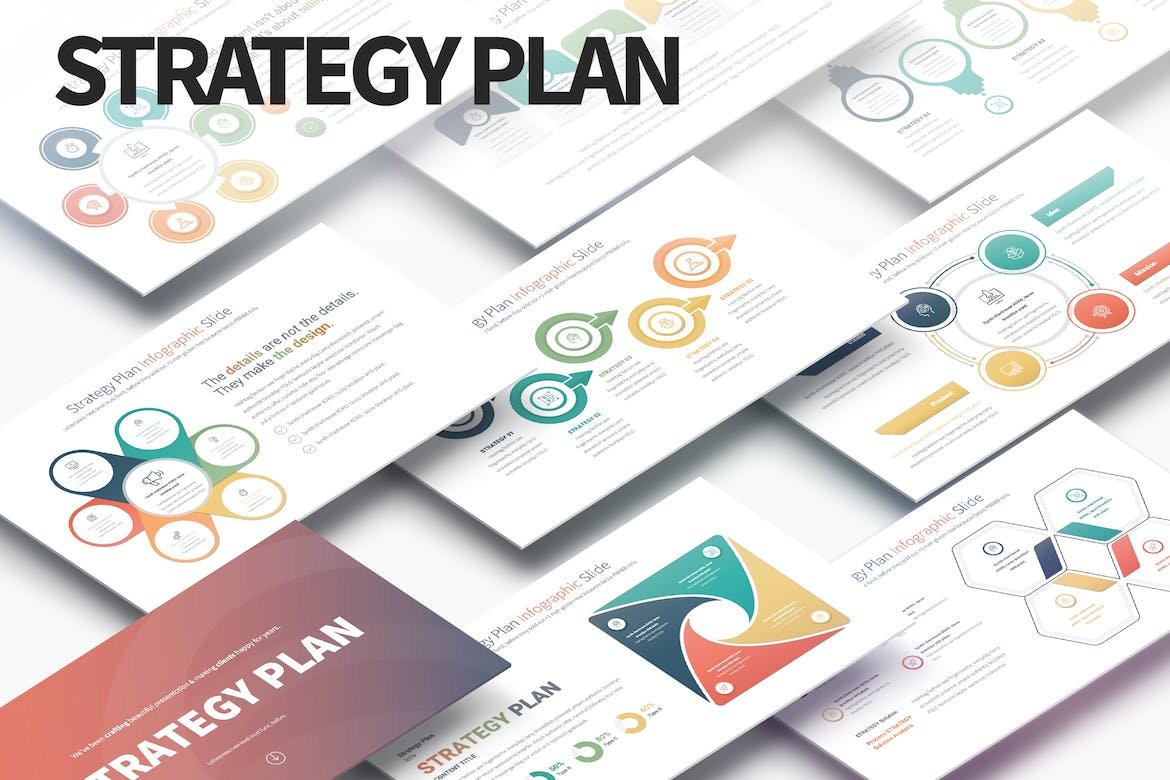 Strategy Plan - PowerPoint Infographics Slides | RaizenRealm ...